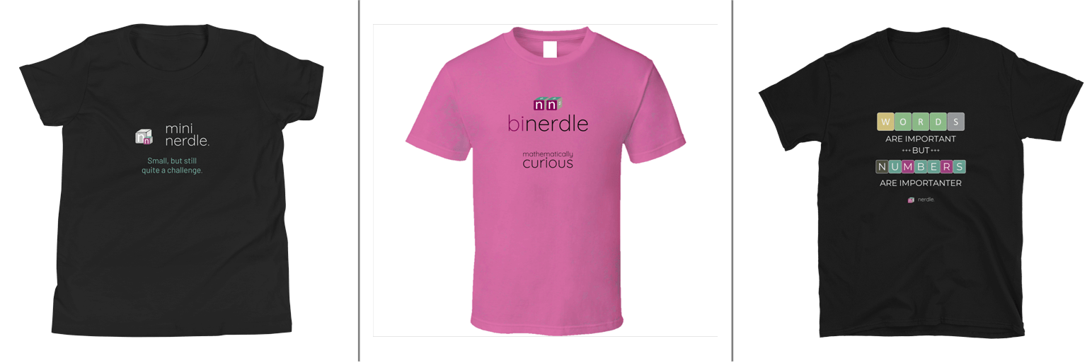 Celebrate nerdle #150 - Win a T-Shirt